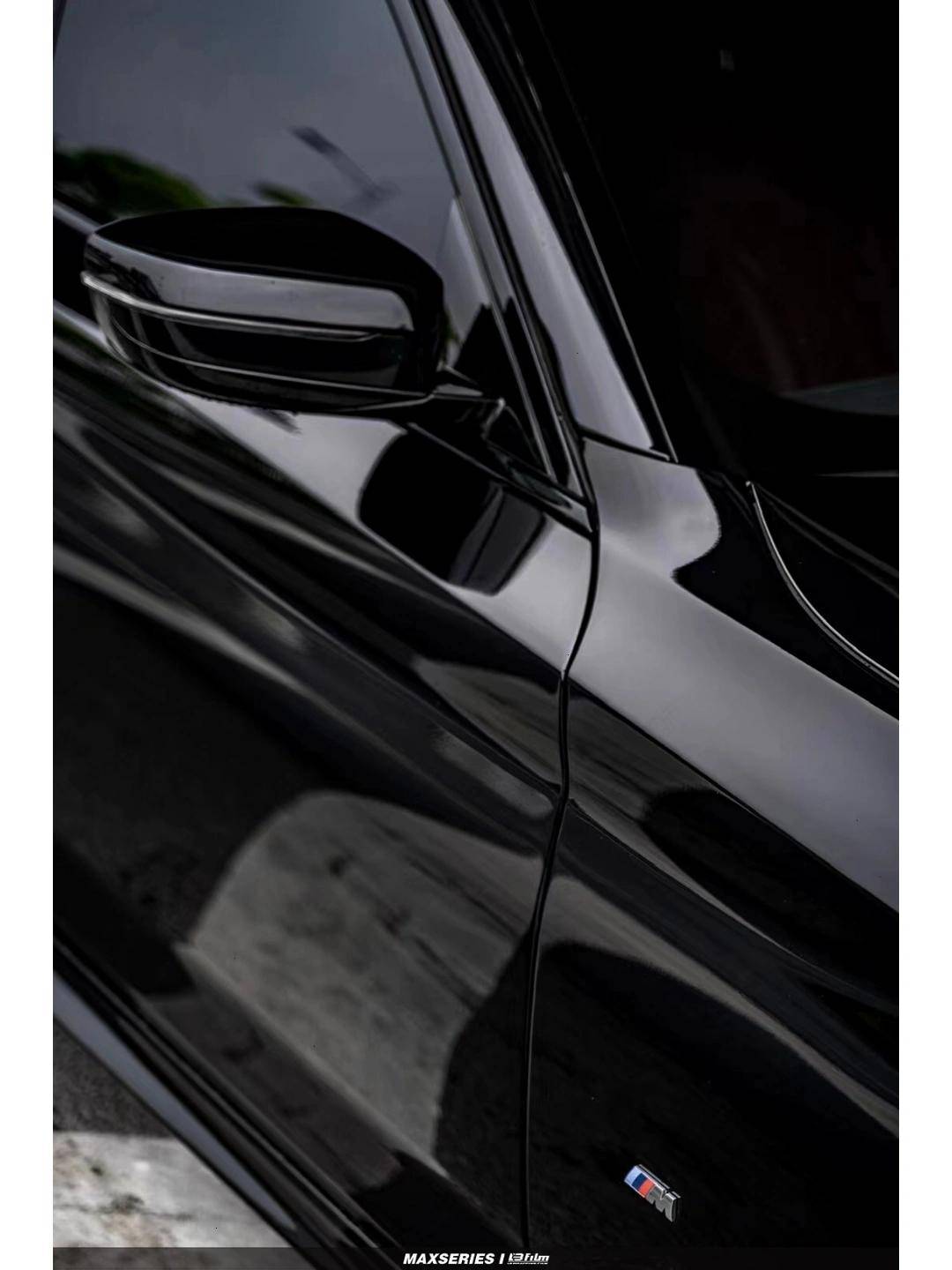 宝马5系LBFILM改色膜超亮钢琴黑,够黑 够酷 够有型_搜狐汽车_搜狐网