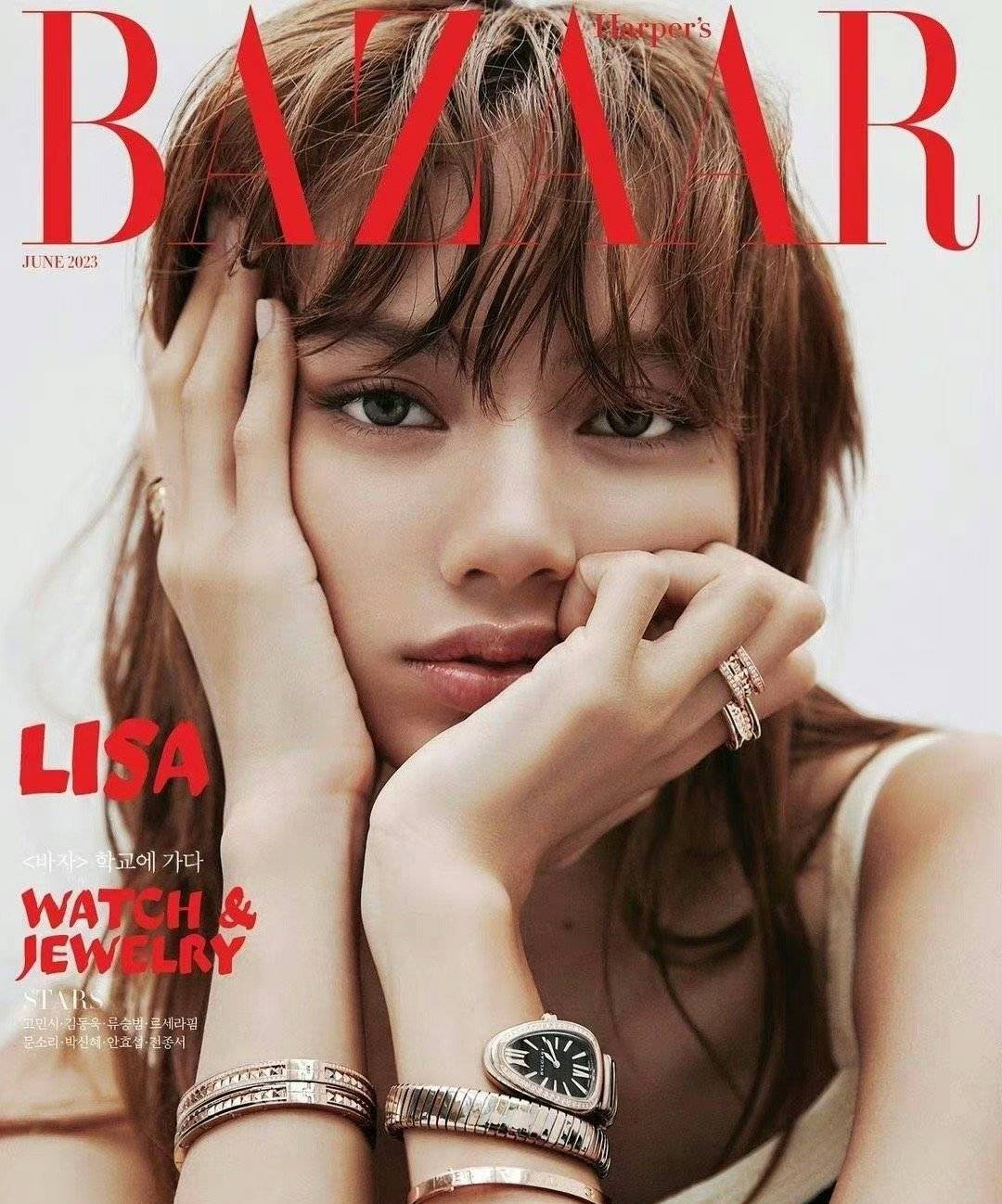 Lisa杂志封面新鲜释出 大秀性感腹肌可盐可甜-搜狐大视野-搜狐新闻