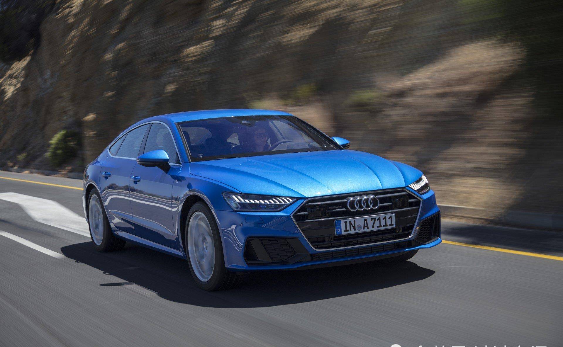 疑似上汽奥迪A7L谍照曝光，2023年上市，车身很修长并且很运动_搜狐汽车_搜狐网