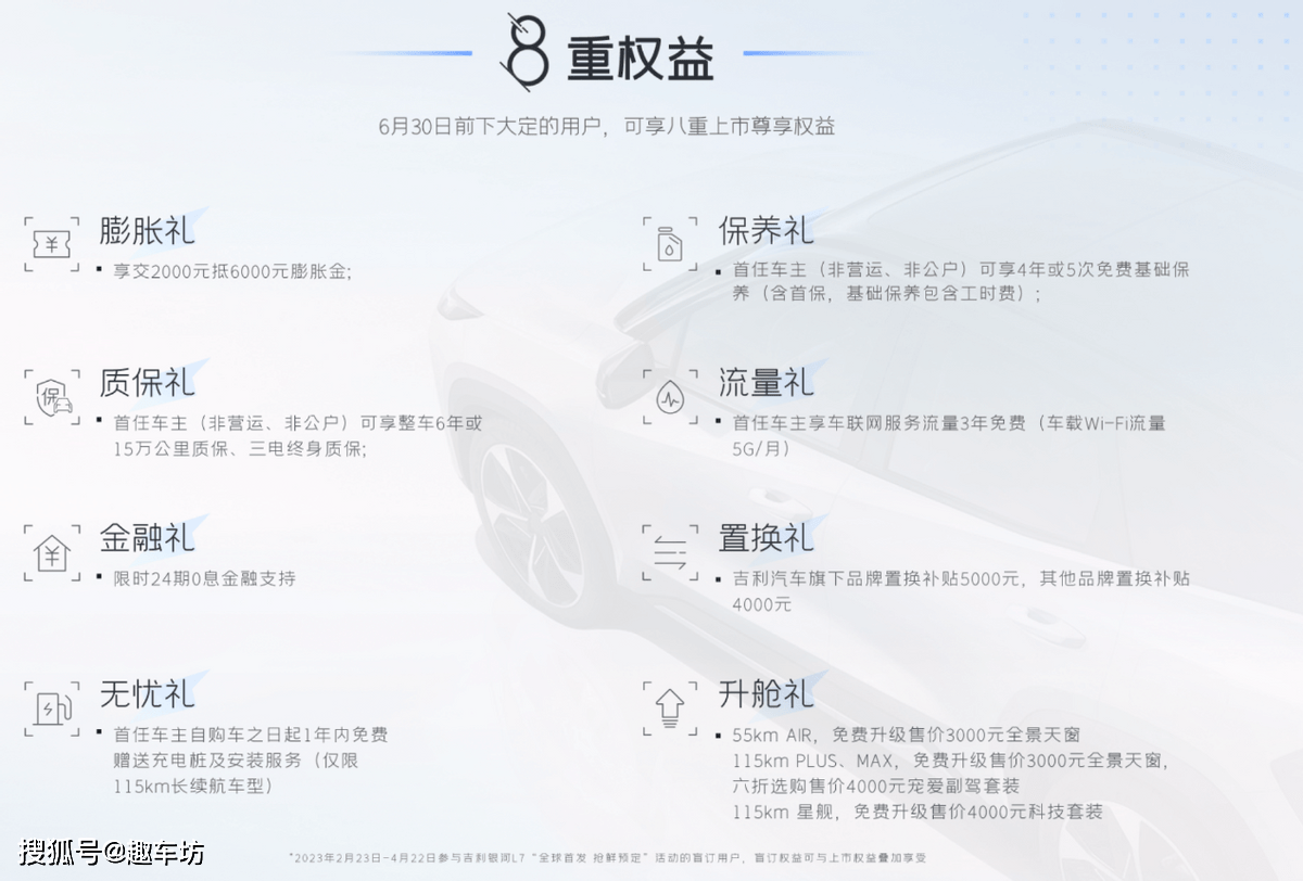 13.87万元起售，标配雷神8848，银河L7深度让利，卷到极致_搜狐汽车_搜狐网