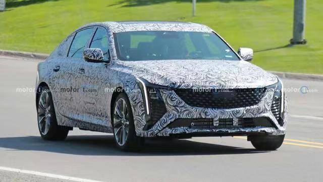 凯迪拉克新CT5谍照曝光！前脸微调、或配CT6同款33英寸曲面屏_搜狐汽车_搜狐网