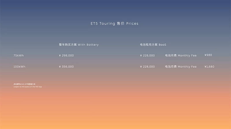 BaaS购车22.8万元起，与标准版同价！ET5旅行版能「爆」吗？_搜狐汽车_搜狐网