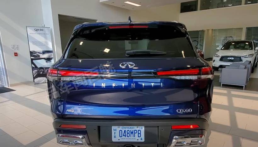 全新一代英菲尼迪QX60进店，内饰迎来蜕变，将搭载V6动力＋横置9AT_搜狐汽车_搜狐网