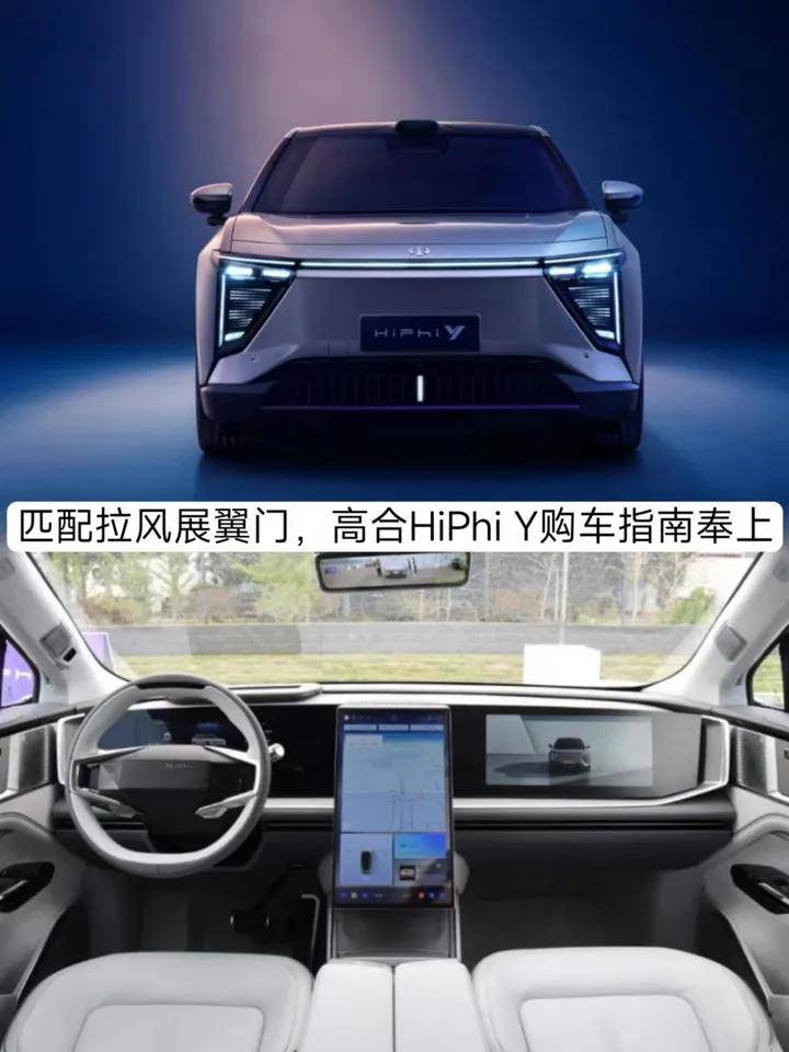 匹配拉风展翼门，起售33.90万元，高合HiPhi Y购车指南奉上_搜狐汽车_搜狐网