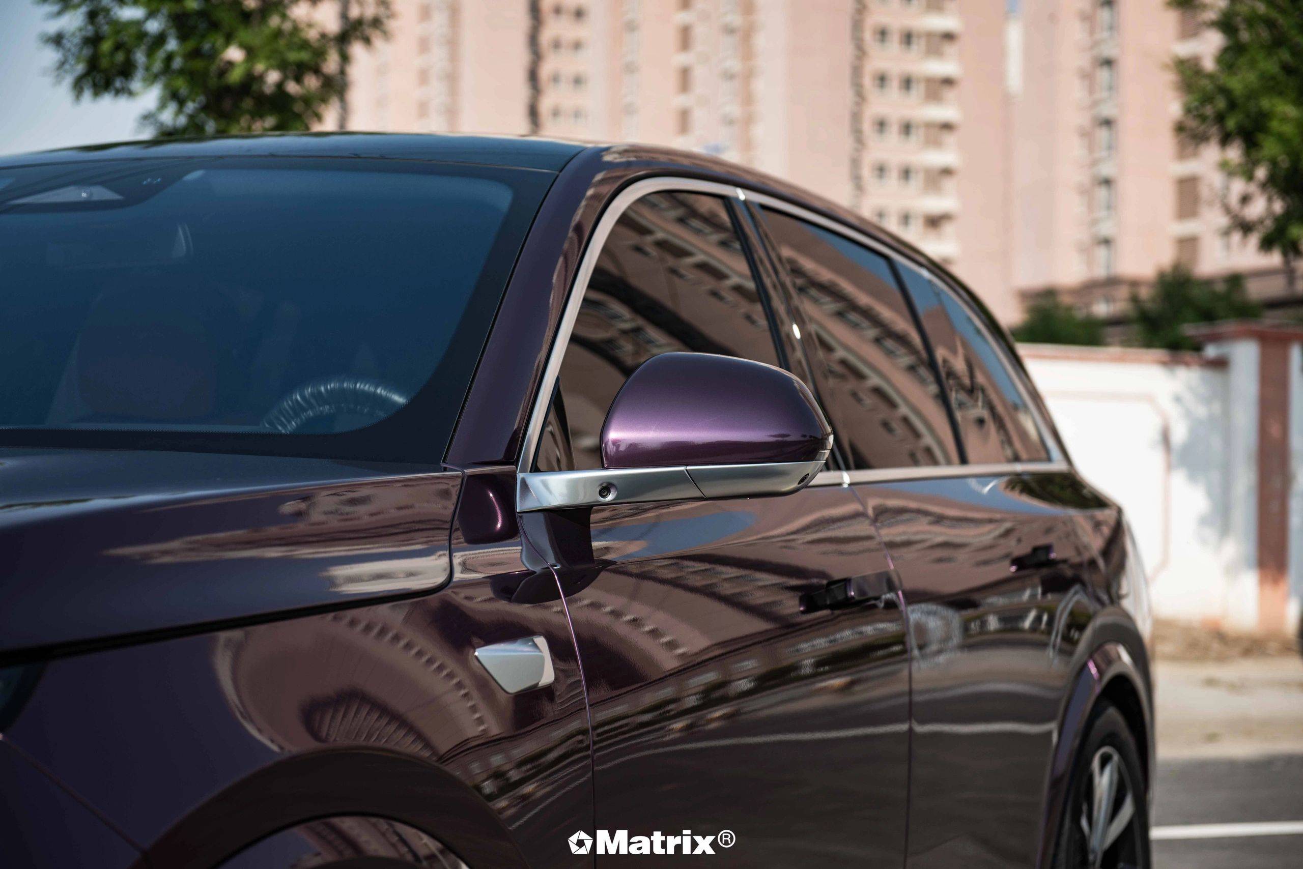 理想L7-Matrix矩阵改色膜理想的紫，自由浪漫 动人心弦_搜狐汽车_搜狐网