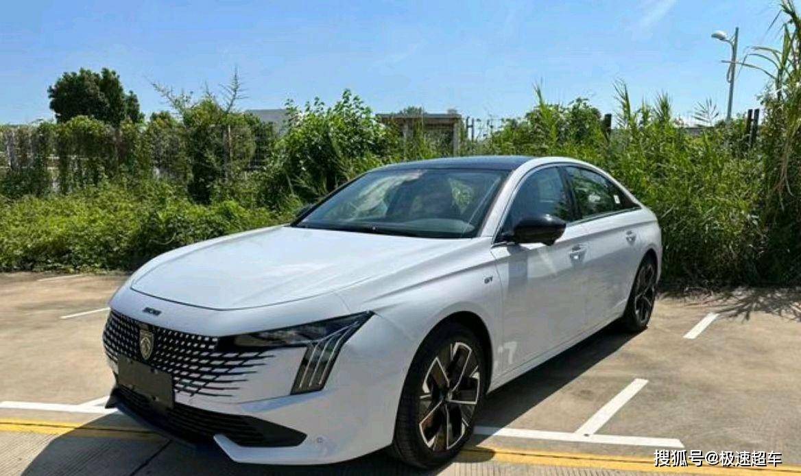 实拍国产标致508L，无边界格栅时尚又犀利，1.6T引擎，运动范十足_搜狐汽车_搜狐网