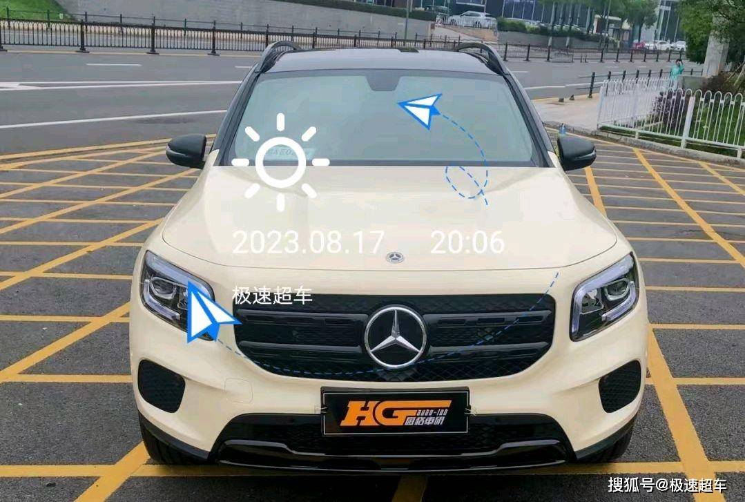 不足30万，新奔驰GLB来了，双色涂装更霸气，2.0T+9AT+7座_搜狐汽车_搜狐网