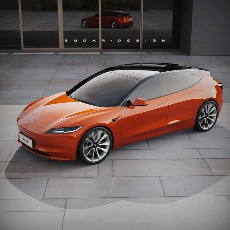 直呼好家伙 曝特斯拉Model 3 GT假想图_搜狐汽车_搜狐网