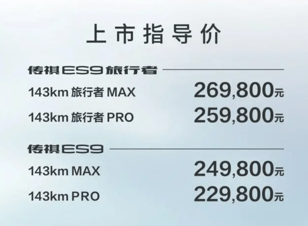 22.98万起+综合续航1215km！传祺ES9主打0焦虑_搜狐汽车_搜狐网