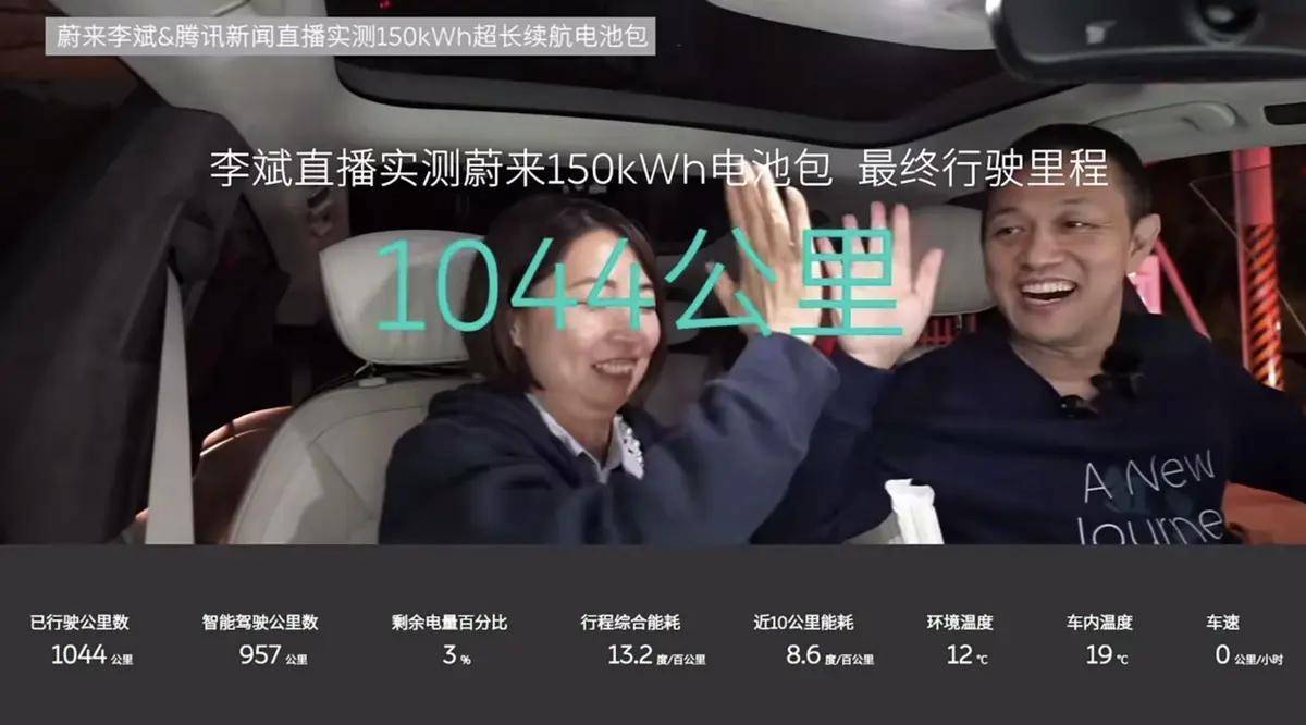 李斌高速实测续航1044公里，150kWh电池包，网友只问多少钱！_搜狐汽车_搜狐网