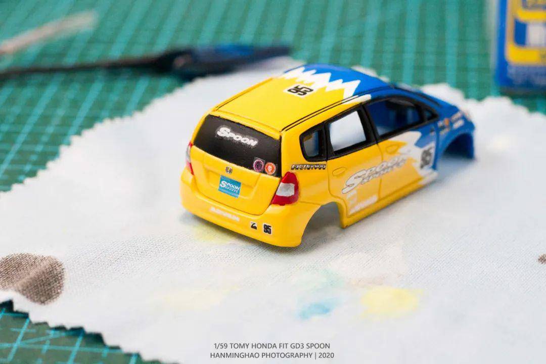 小比例模型多美卡改装分享，Spoon飞度GD3_搜狐汽车_搜狐网