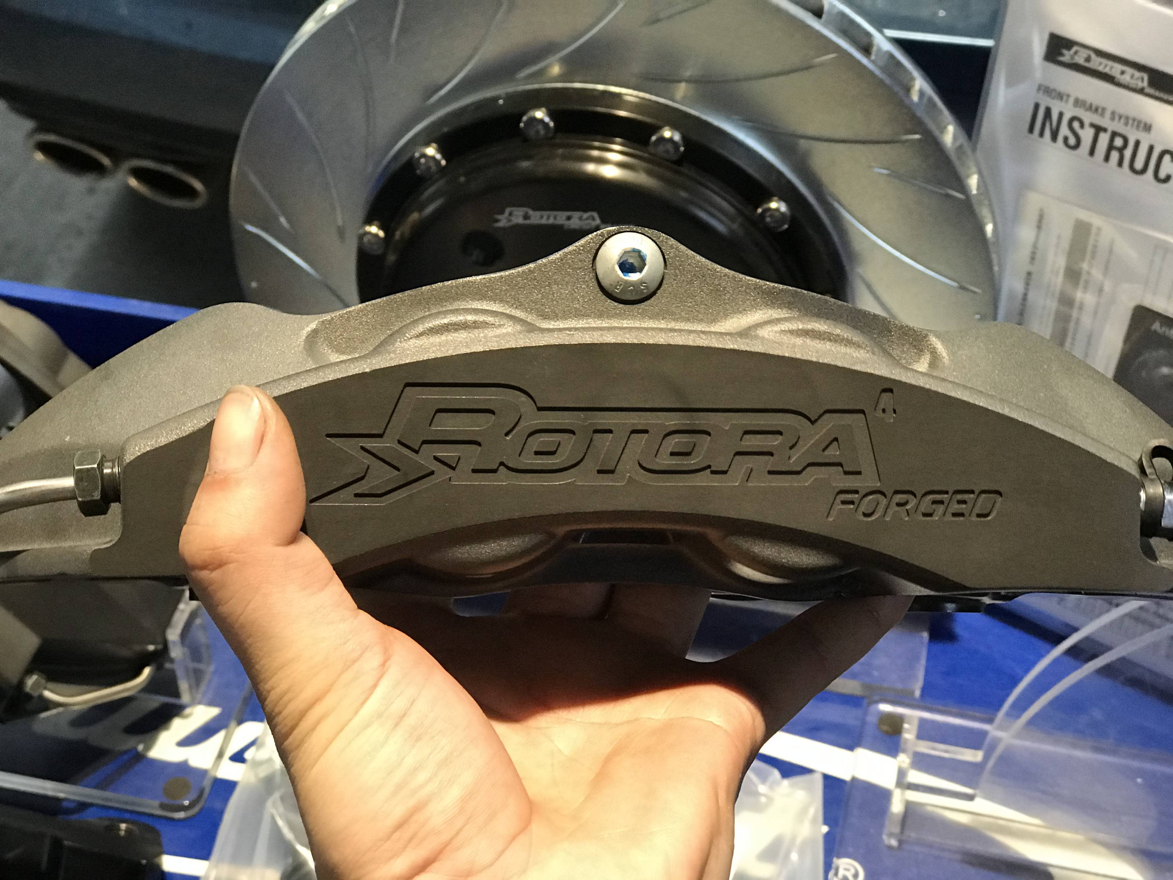 大众途安L改装Rotora刹车 大四活塞卡钳RF403磨砂灰定制版(前轮)；_搜狐汽车_搜狐网