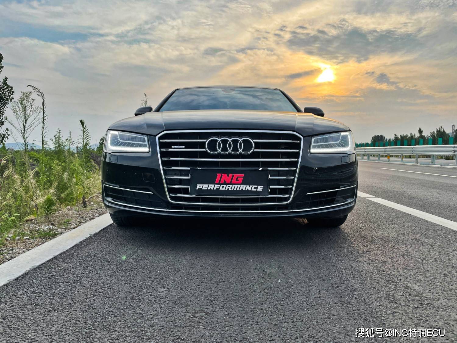 14款奥迪A8L 3.0T刷ecu升级ING PERFORMANCE特调，暴增115匹秒变8缸动力_搜狐汽车_搜狐网