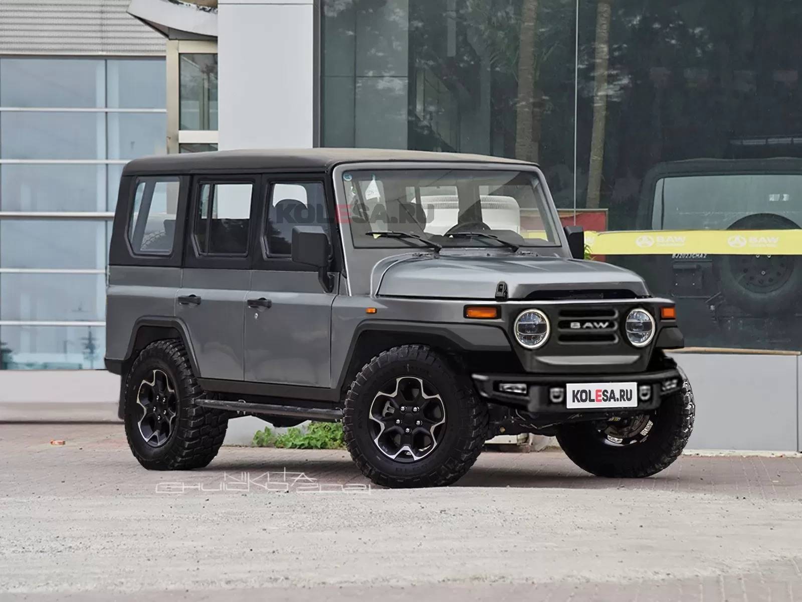 全新北汽BJ 212渲染图曝光，采用了粗犷的造型，看起来十分经典_搜狐汽车_搜狐网