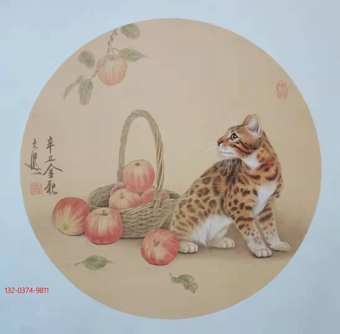 画家王文波国画猫作品集-搜狐大视野-搜狐新闻