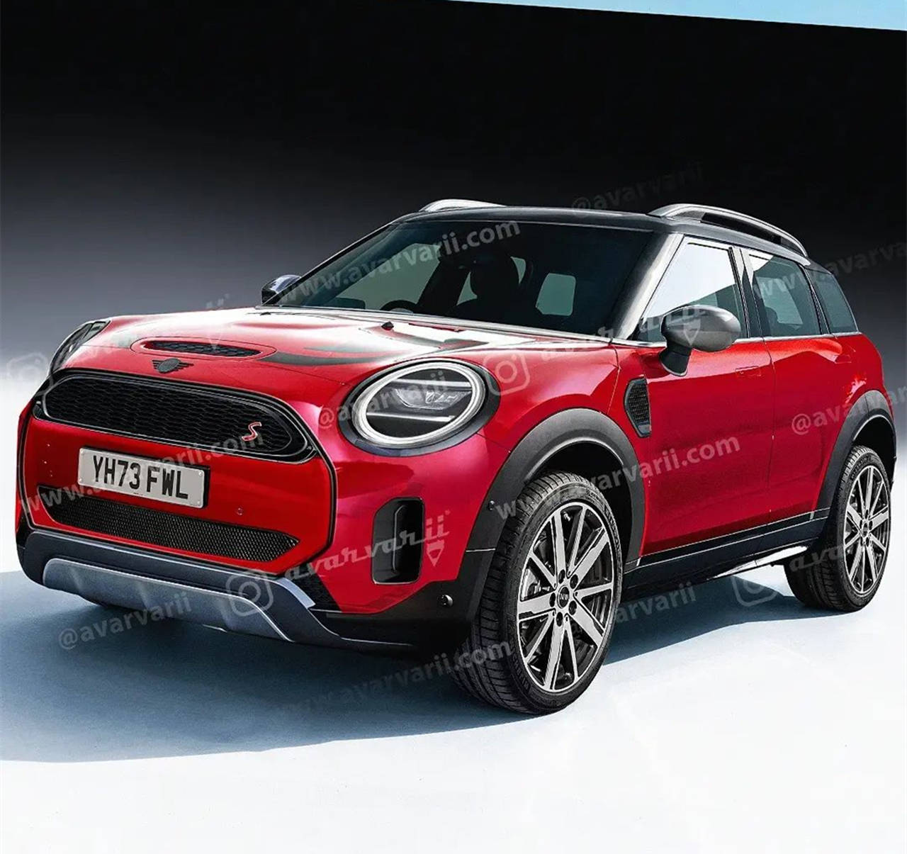 全新MINI COUNTRYMAN渲染图曝光，外观细节调整_搜狐汽车_搜狐网