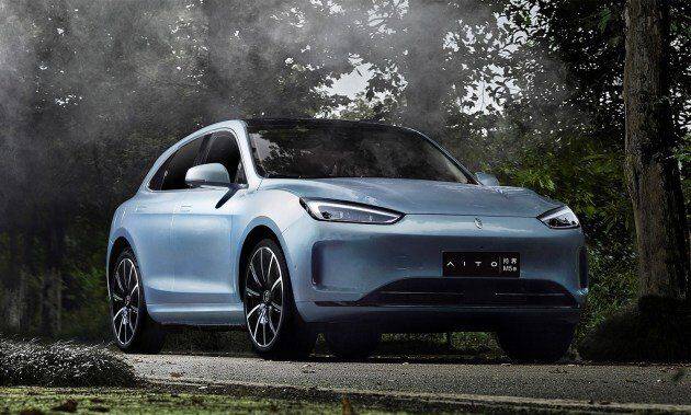 AITO问界M5e最新官图 造型运动感十足/最快9月上市_搜狐汽车_搜狐网