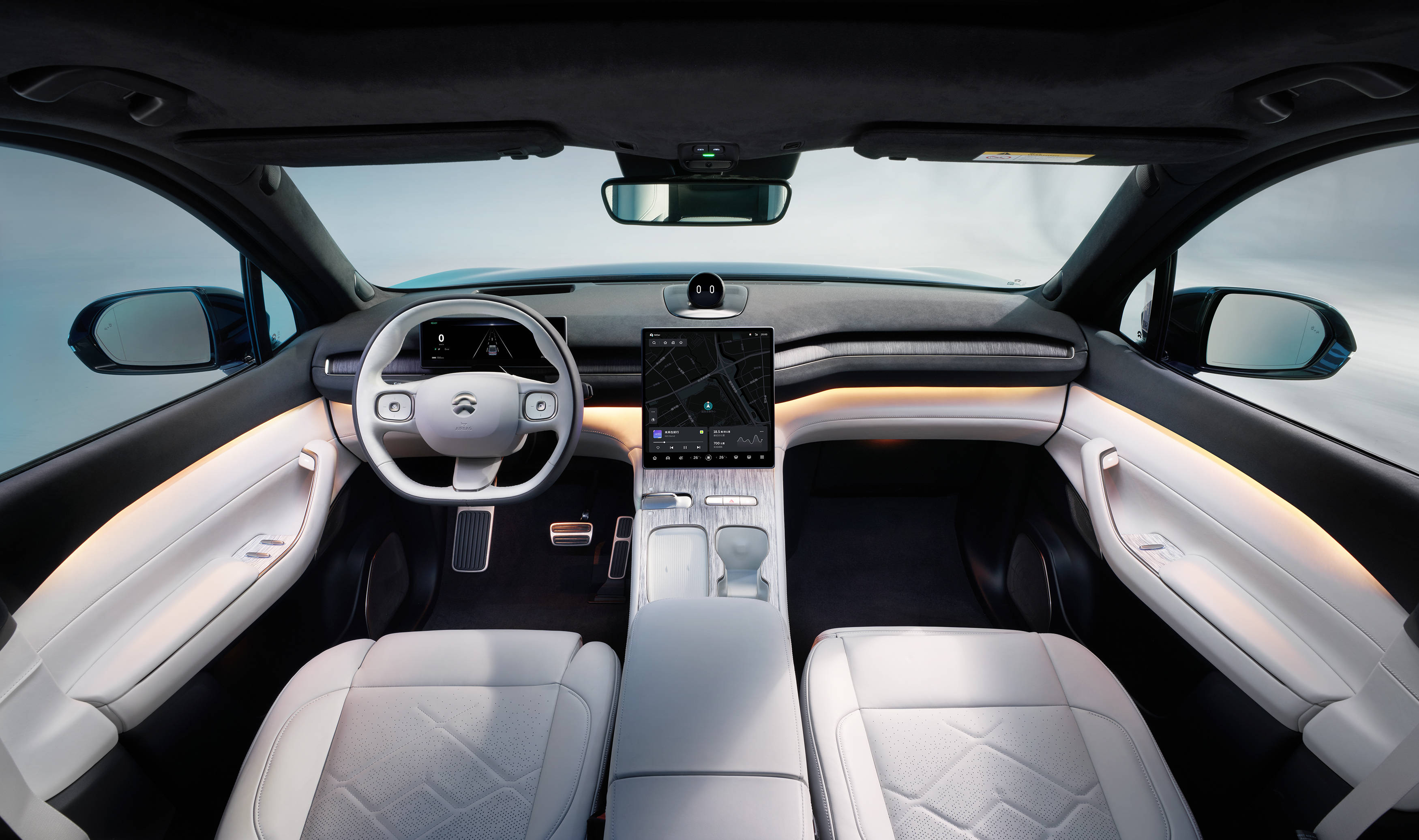 蔚来发布中大型SUV ES7：搭载最新NAD功能，配备专属AR眼镜，8月底交付_标配_赤杨_全系