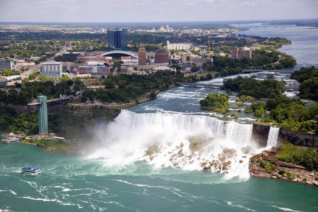 加拿大尼亚加拉瀑布气势磅礴美如仙境-搜狐大视野-搜狐新闻