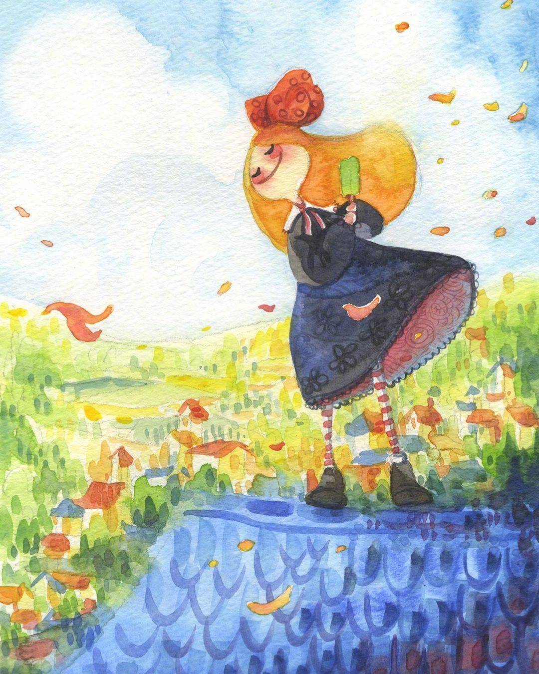 来自插画师 Alina Chau 绘画作品-搜狐大视野-搜狐新闻