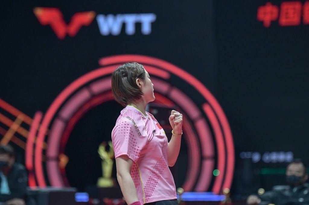 2022WTT冠军赛布达佩斯站女单1/16决赛：陈梦获胜-搜狐大视野-搜狐新闻