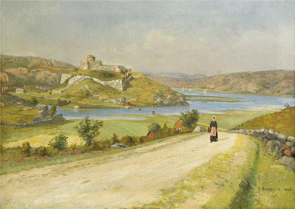 瑞典风景画家Olof Hermelin 油画作品欣赏 -搜狐大视野-搜狐新闻