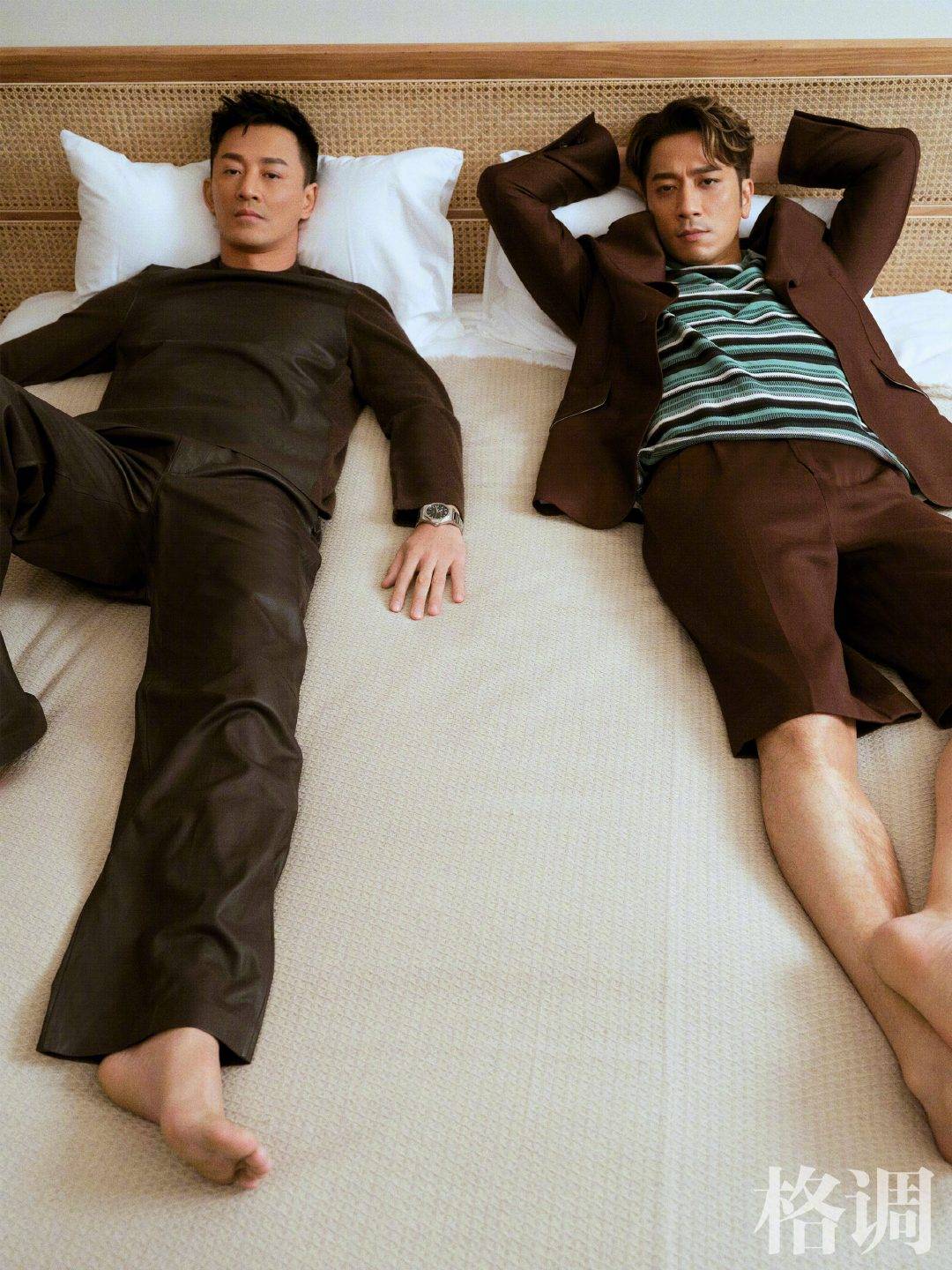 林峯吴卓羲“双龙”合体拍大片 岁月沉淀后更帅气-搜狐大视野-搜狐新闻