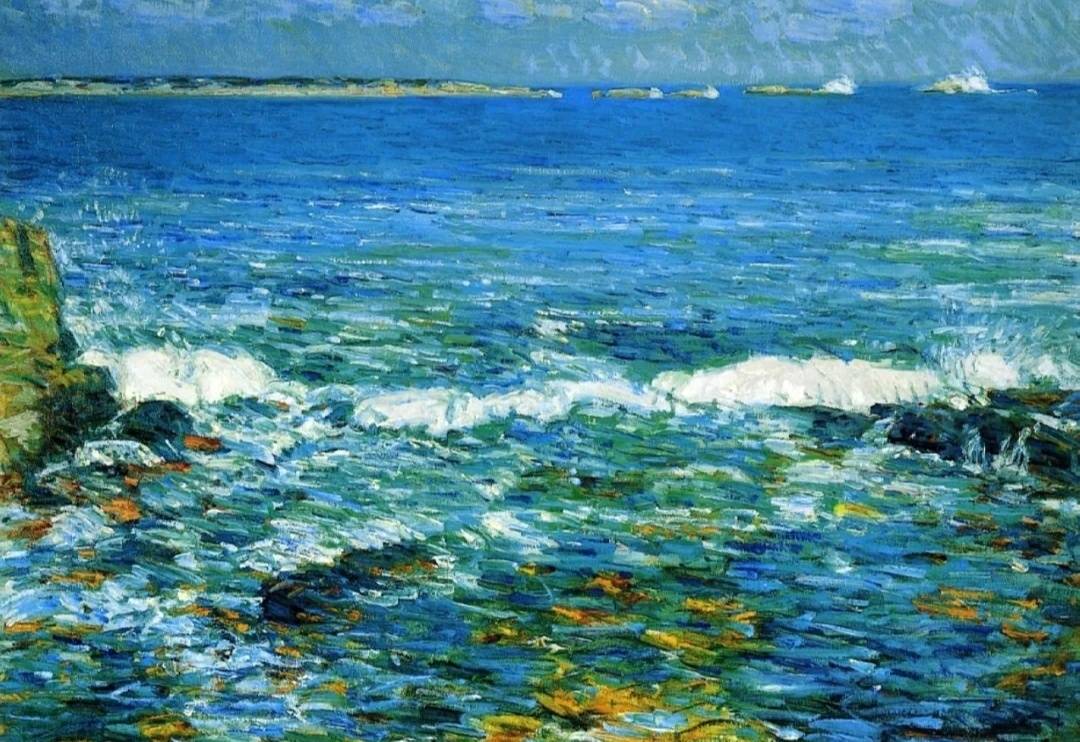 美国艺术家Frederick Childe Hassam作品欣赏-搜狐大视野-搜狐新闻