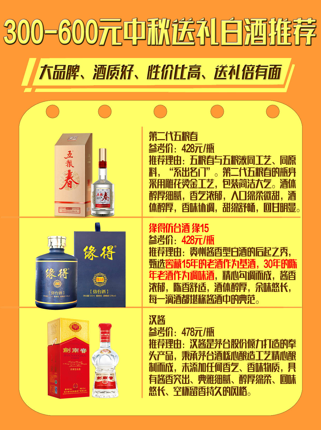 300——600中秋白酒送礼，您的中秋礼物准备好了吗-搜狐大视野-搜狐新闻