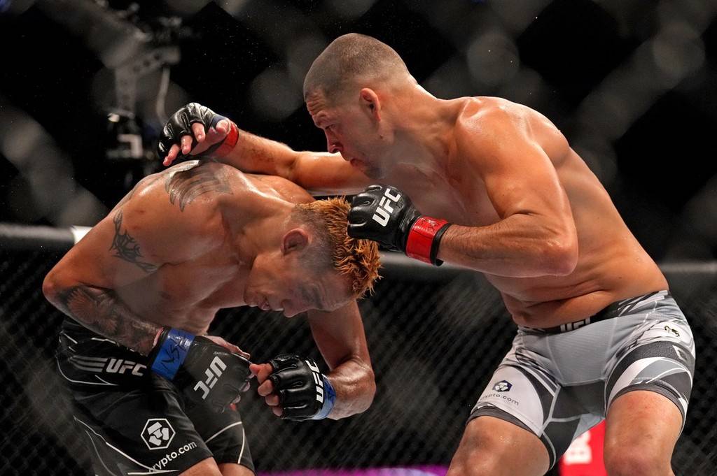 2022年UFC279头条主赛：迪亚兹降服弗格森-搜狐大视野-搜狐新闻