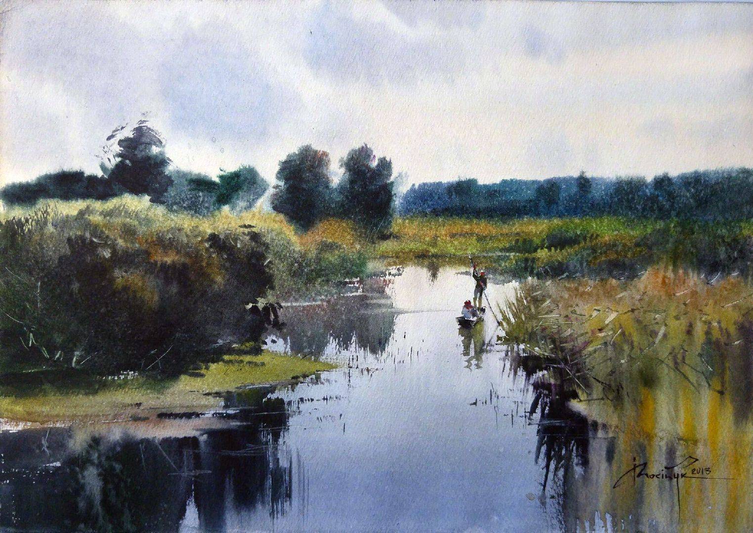 水彩画家 Nirupan Korwan 绘画作品欣赏 -搜狐大视野-搜狐新闻