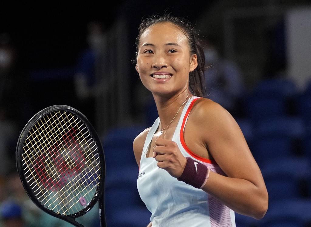 2022年WTA泛太平洋公开赛女单第2轮：郑钦文获胜-搜狐大视野-搜狐新闻