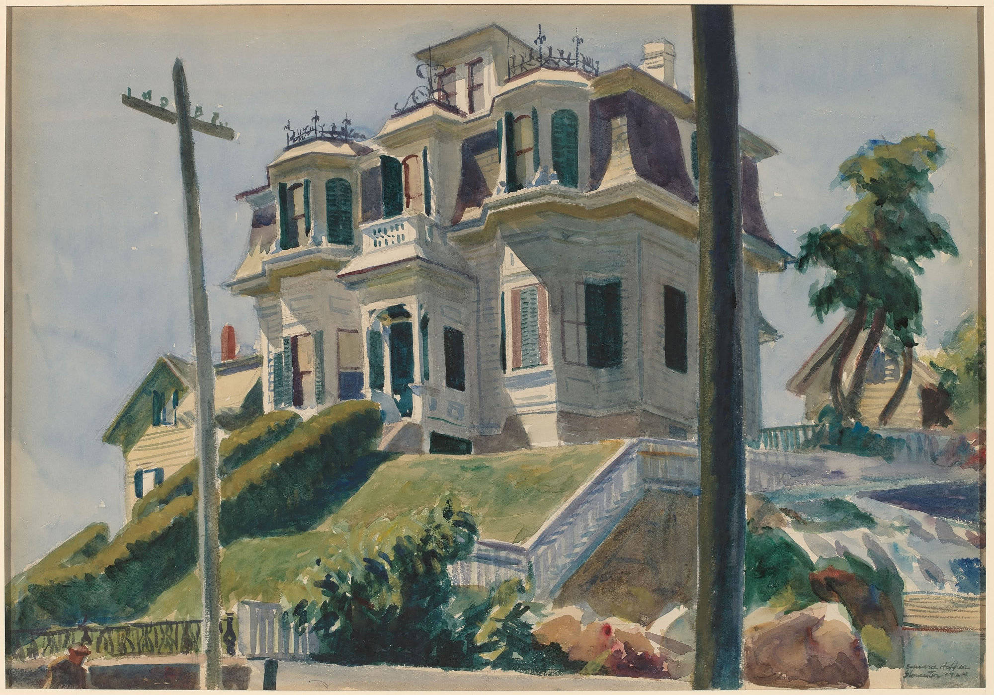 艺术家 爱德华·霍普Edward Hopper 作品欣赏-搜狐大视野-搜狐新闻