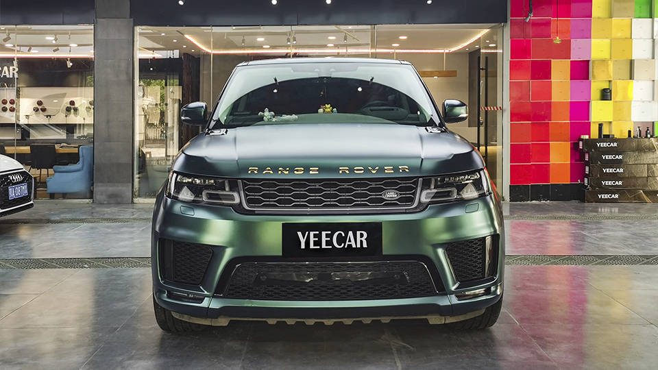 路虎揽胜运动款 YEECAR改色祖母绿来喽_搜狐汽车_搜狐网