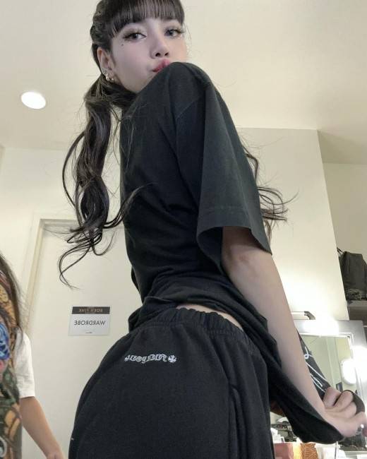 LISA晒自拍照 双马尾齐刘海的辣丽萨好可爱！-搜狐大视野-搜狐新闻