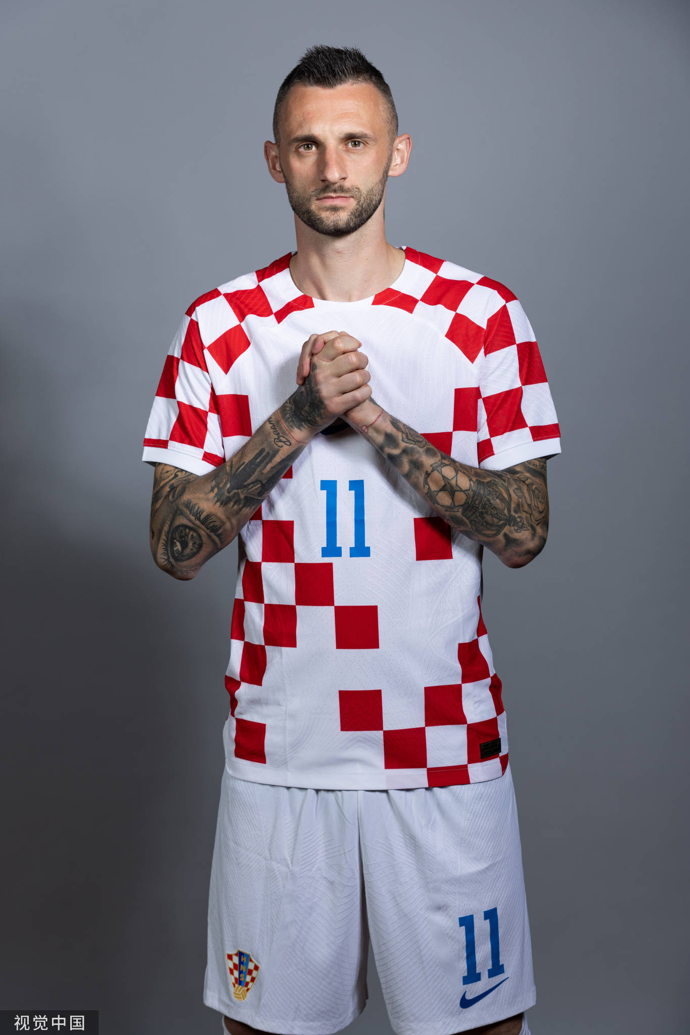 高清图：2022卡塔尔世界杯 克罗地亚队官方写真-搜狐大视野-搜狐新闻