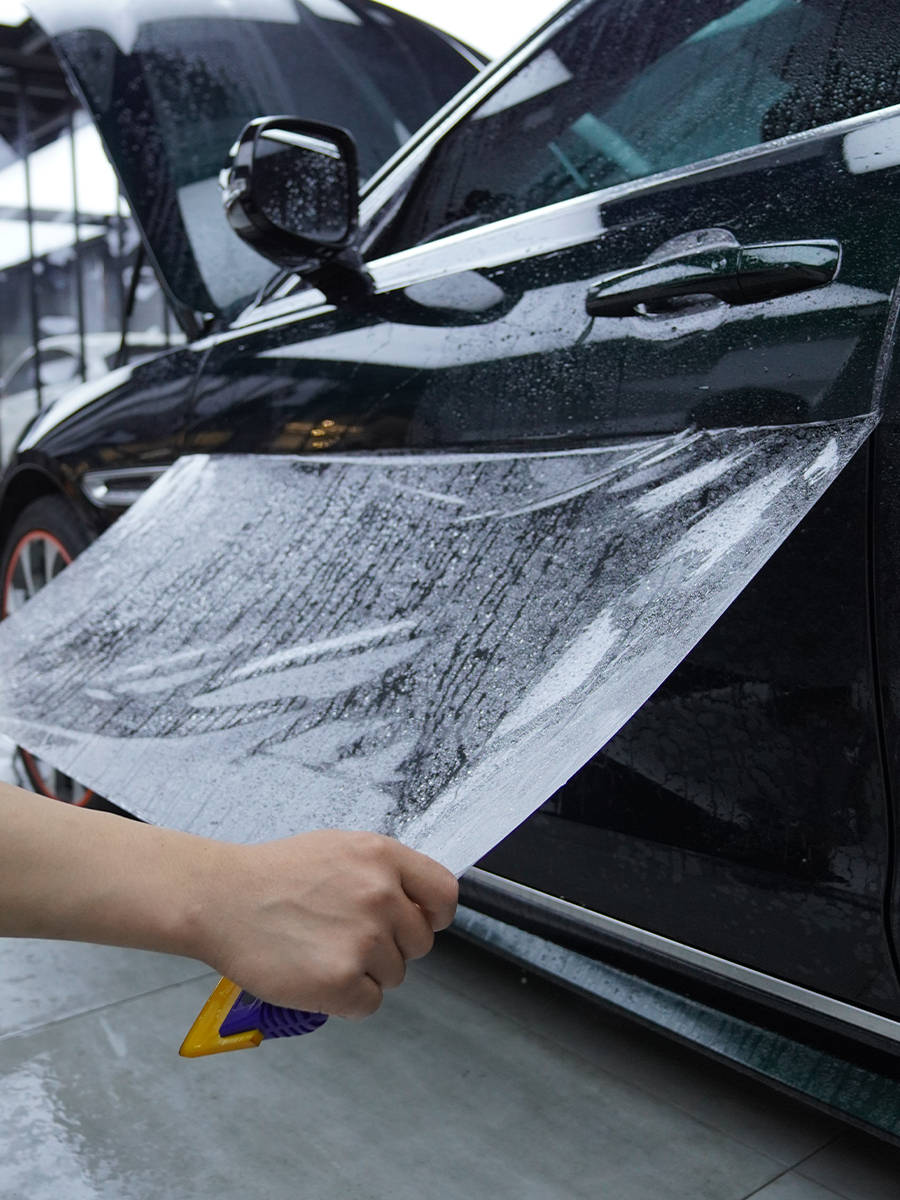 捷豹XEL YEECAR G5隐形车衣施工过程！_搜狐汽车_搜狐网