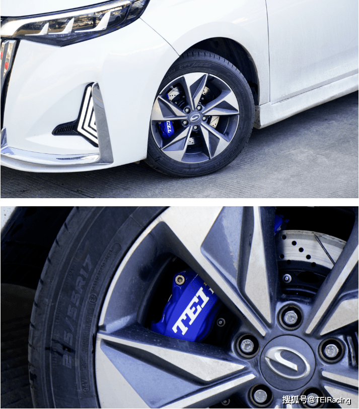 广汽传祺M6刹车改装案例、升级TEI P40NS刹车套件_搜狐汽车_搜狐网