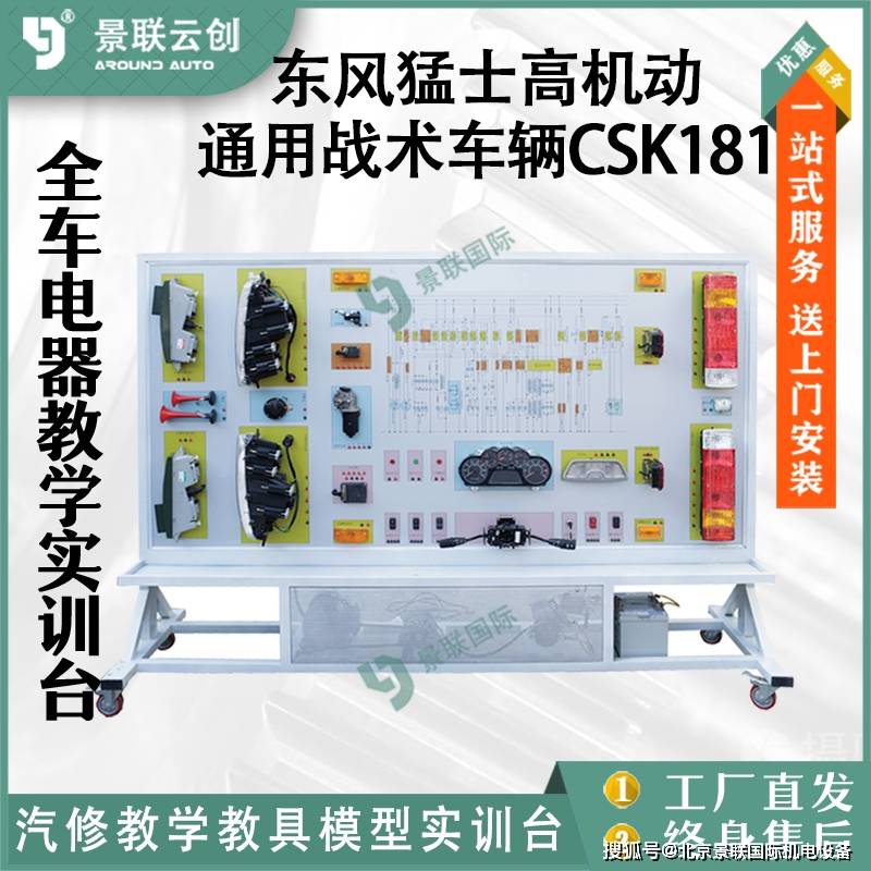 东风猛士高机动通用战术车辆CSK181可运转全车辆线路电器系统维修教学示教展板_搜狐汽车_搜狐网