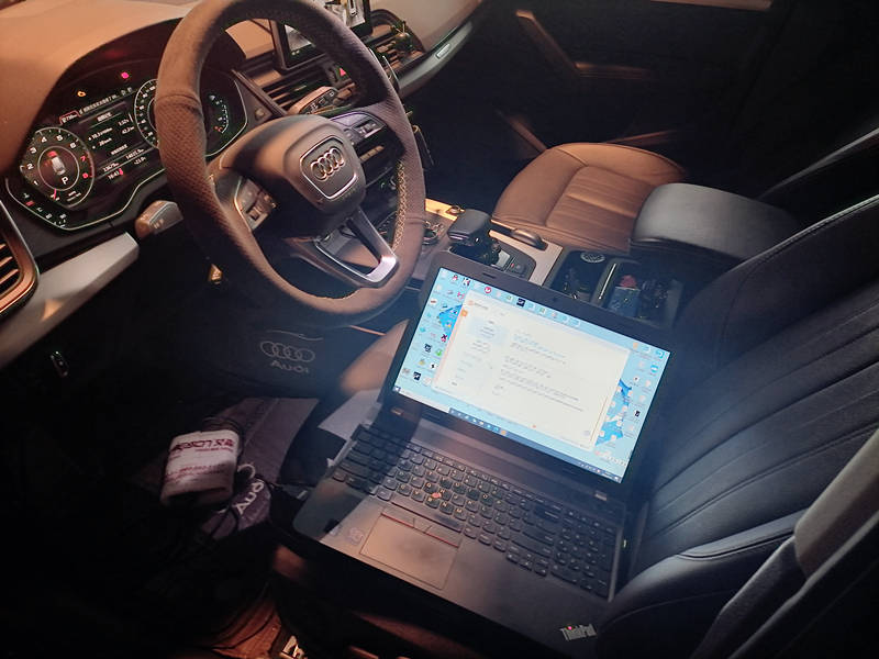 奥迪Q5L 40TFSI低功款暗藏玄机：刷ECU释放动力提速操控堪比高功款！_搜狐汽车_搜狐网