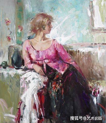 白俄罗斯画家Sergey Ignatenko的人物绘画作品欣赏-搜狐大视野-搜狐新闻