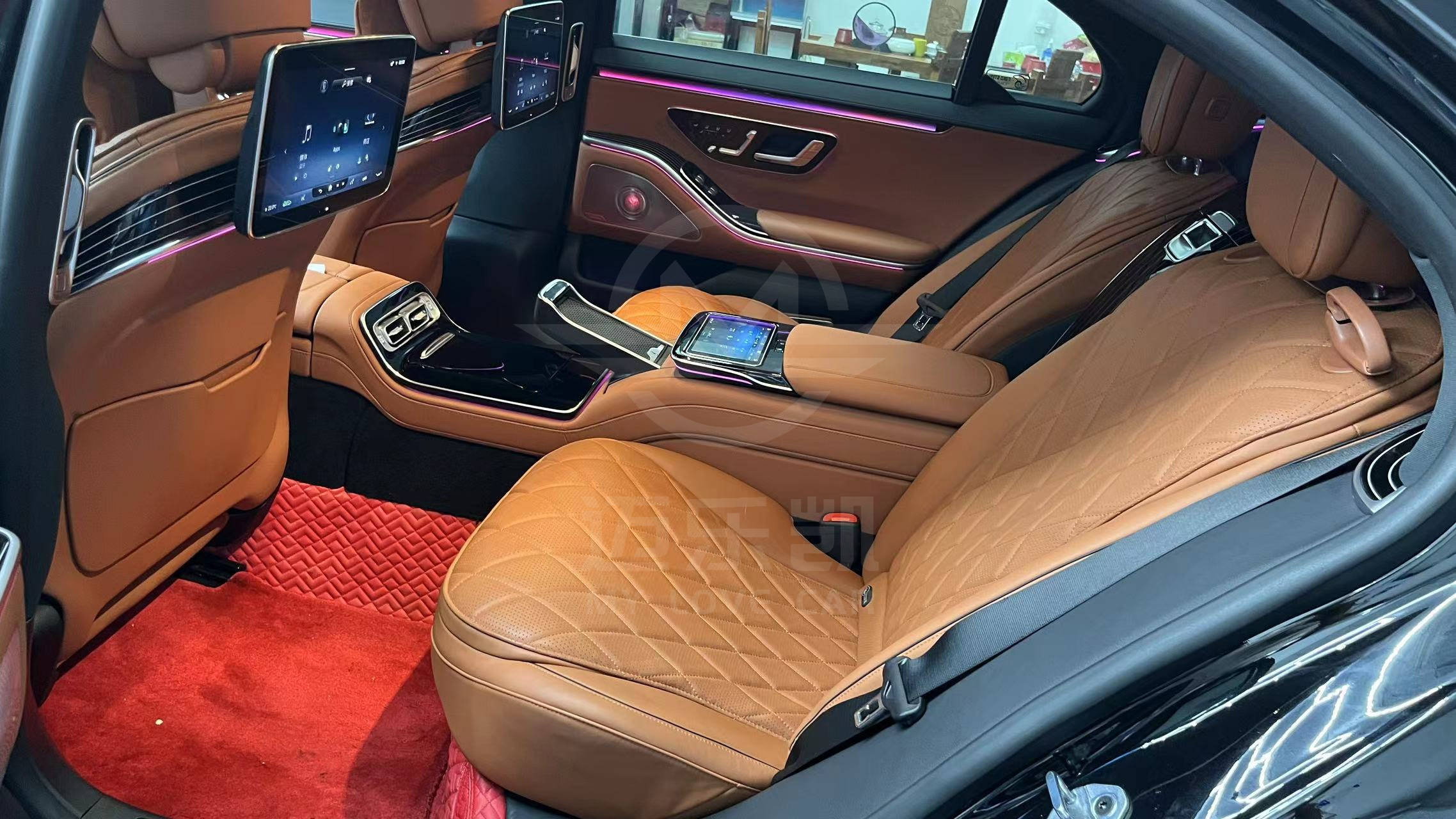 21款奔驰S400L升级行政四座 后排娱乐 车载冰箱_搜狐汽车_搜狐网