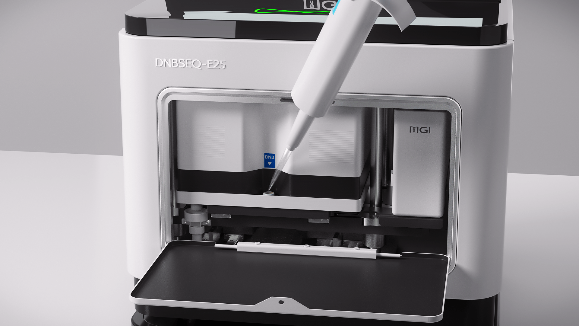 华大智造出品测序仪DNBSEQ-E25效果图-搜狐大视野-搜狐新闻