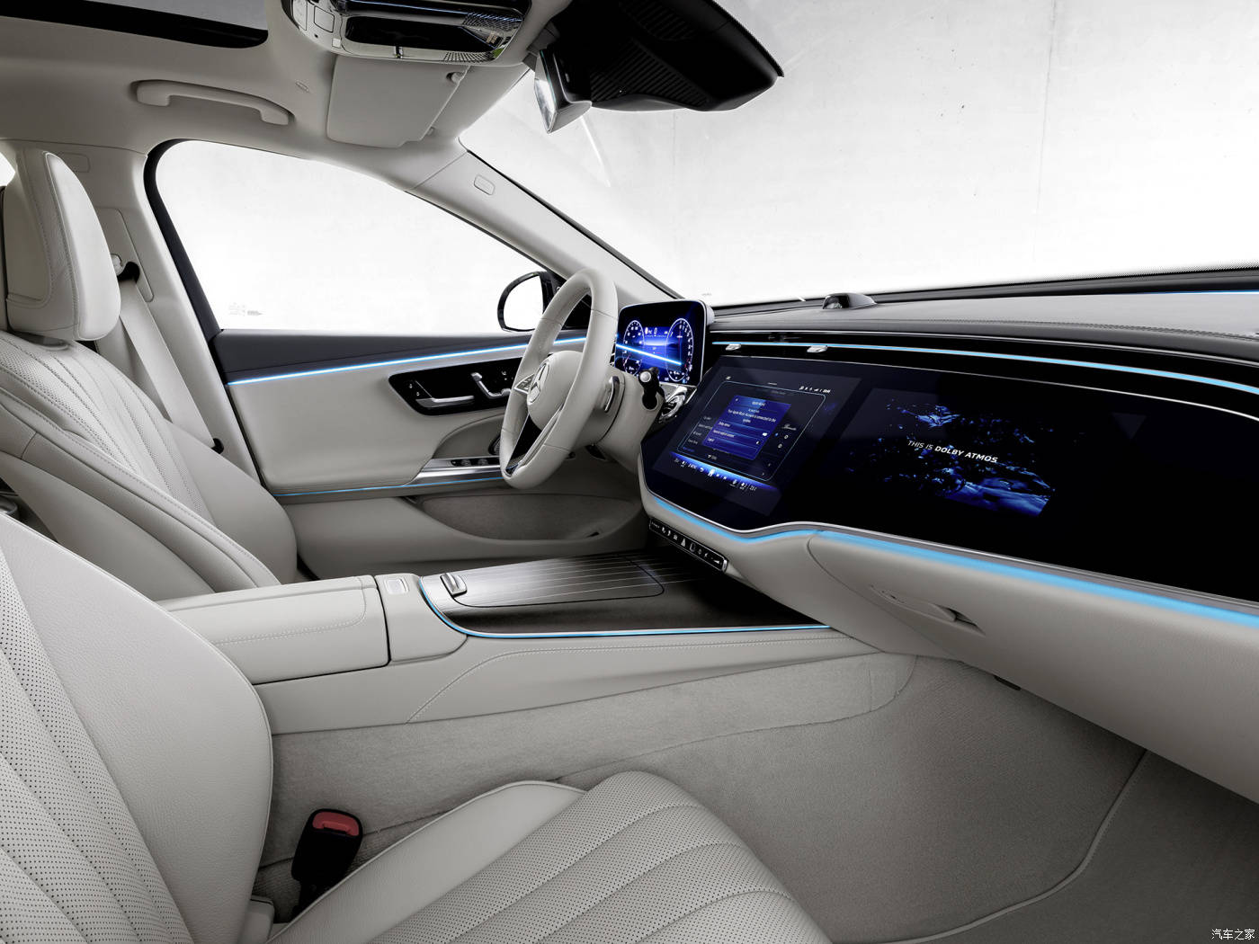 2024款24款奔驰E260L E300L升级主动式氛围灯_搜狐汽车_搜狐网