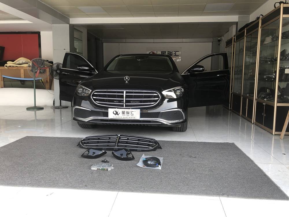 22款奔驰E260L升级原厂360全景影像 超广角的视野_搜狐汽车_搜狐网