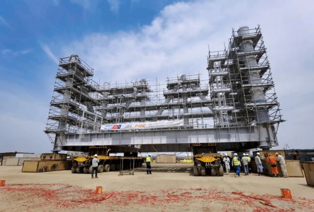 巨涛海洋石油服务ALNG2项目模块总装正式启动_Novatek