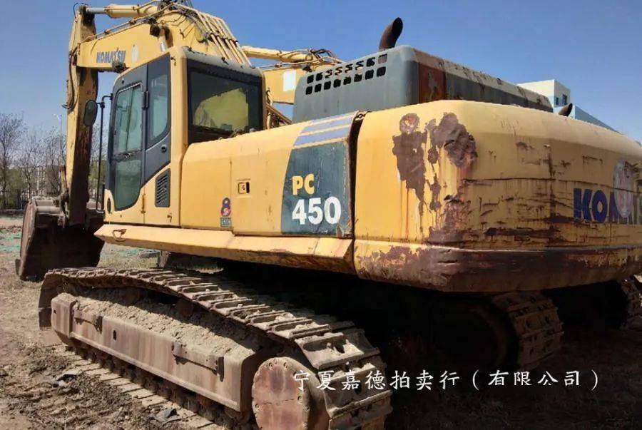 2020年9月3日10时 —— 小松牌PC450-8(产品编号:DZCZ0166)液压挖掘机 - 液压汇