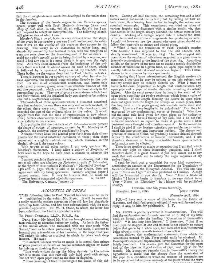 1869年Nature第一期出版，150年以来有哪些影响深远的论文？_Darwin