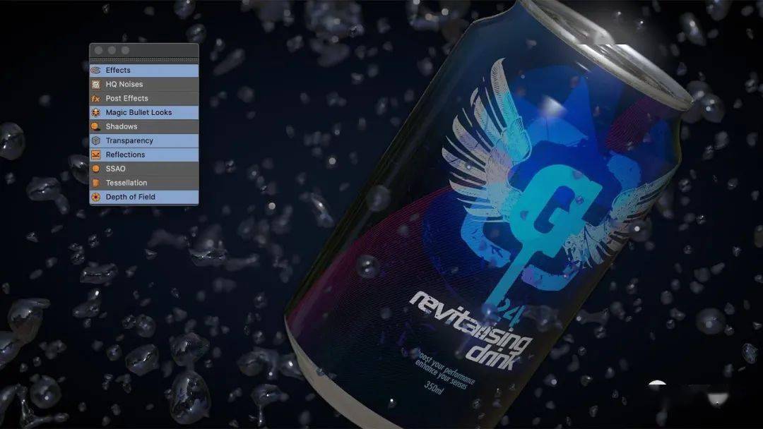 C4D R23官网技巧教程Tip - 305如何使用Cinema 4D中的Magic Bullet Looks在视口添加光晕效果_搜狐汽车_搜狐网