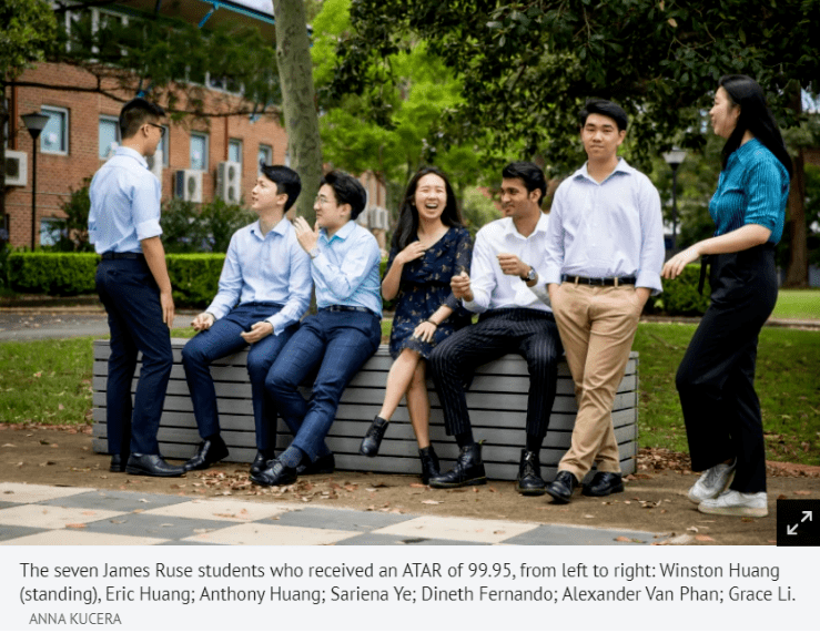 澳洲华裔学生霸占2020高考单科状元榜单！附学校最牛科目-搜狐大视野-搜狐新闻